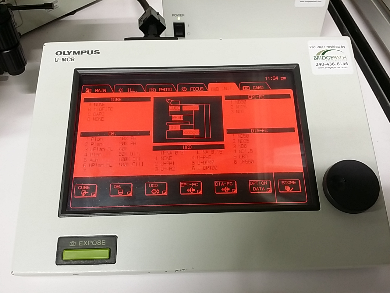 SOLD: Olympus PROVIS AX70 Motorized BF, Phase, Fluorescence, Polar and ...