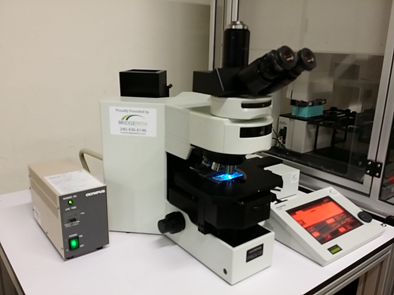 SOLD: Olympus PROVIS AX70 Motorized BF, Phase, Fluorescence, Polar and ...