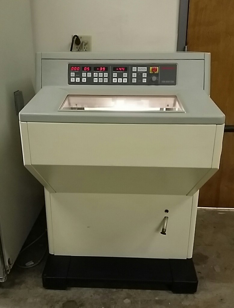 SOLD: Microm HM 500 OM Cryostat / Cryotome - BridgePath Scientific