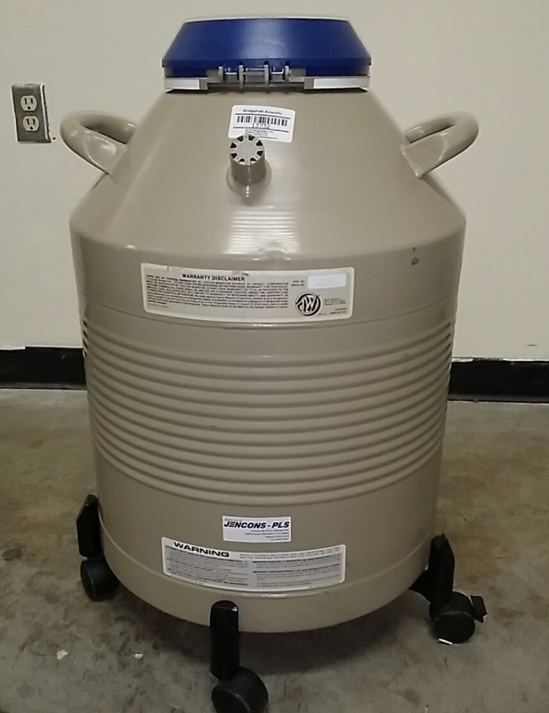 Taylor Wharton 35 liter 750 RS Series Cryogenic (LN2) Sample Storage Dewar - BridgePath Scientific