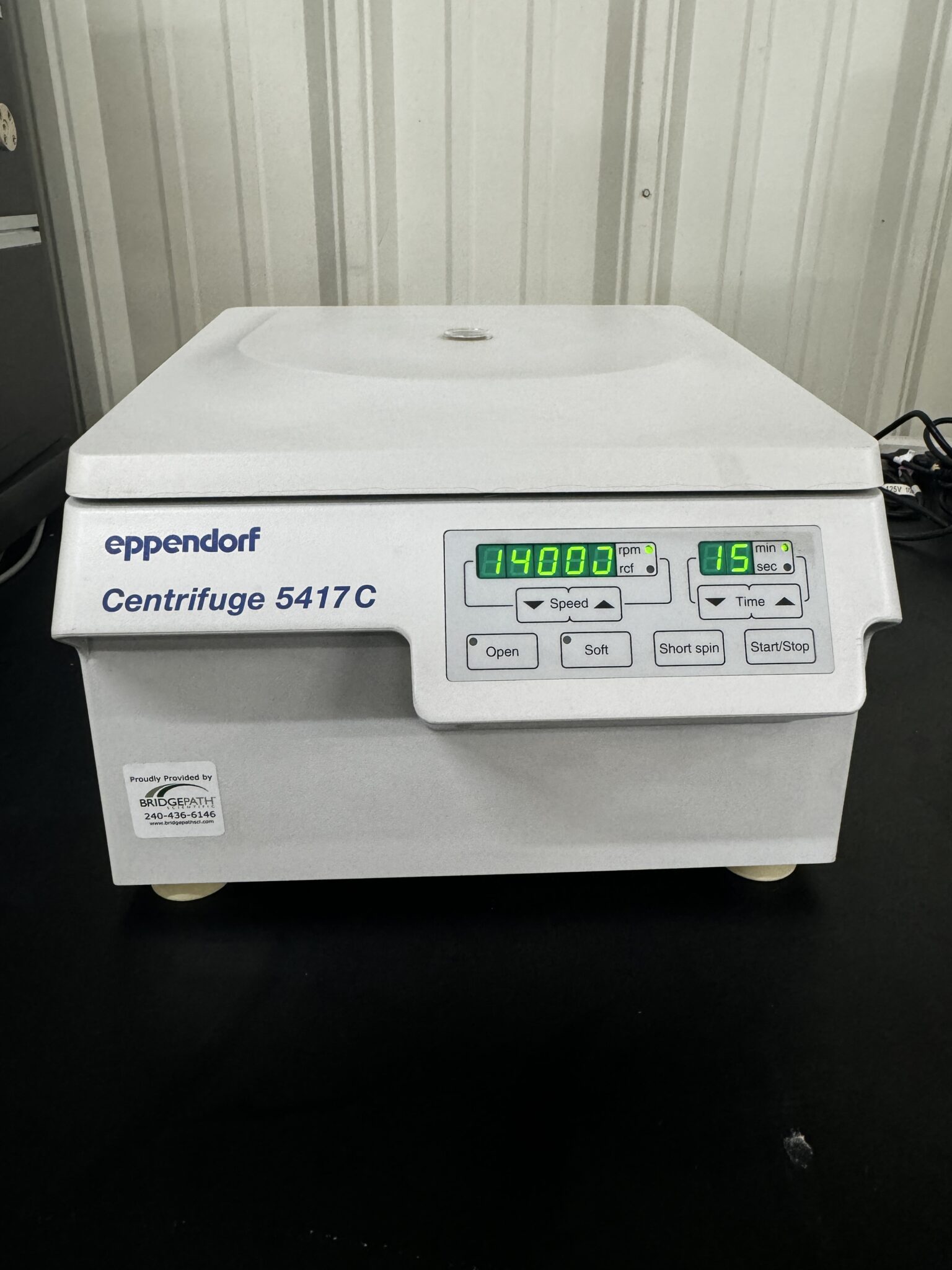 Eppendorf Model 5417-C Bench Top Centrifuge - BridgePath Scientific
